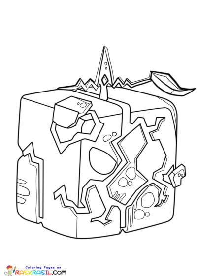 Blox Fruits Coloring Pages | Free Printables