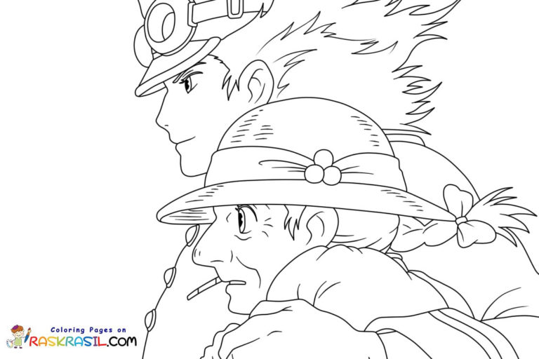 Studio Ghibli Coloring Pages