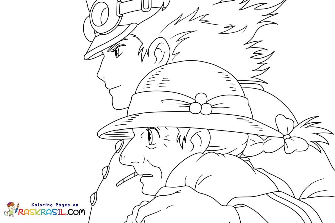 Studio Ghibli Coloring Pages