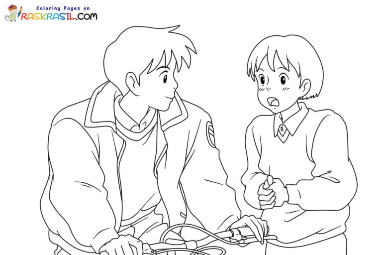 Studio Ghibli Coloring Pages