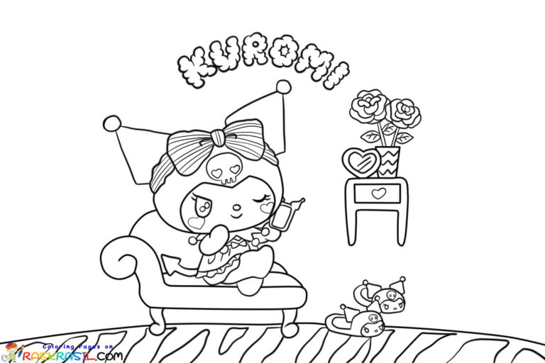 Kuromi Coloring Pages | Free Printables