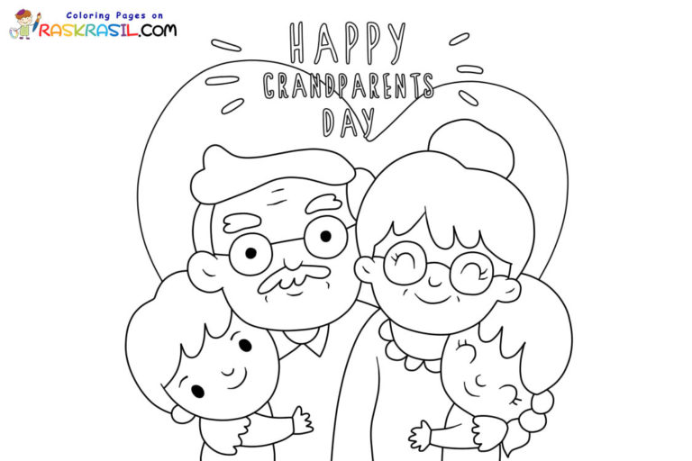 Grandparents Day Coloring Pages