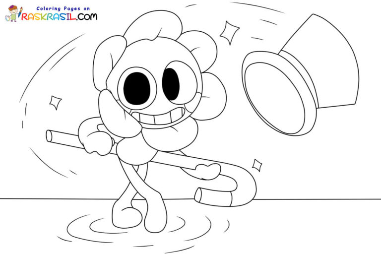 Dandy's World Coloring Pages | Free Printables