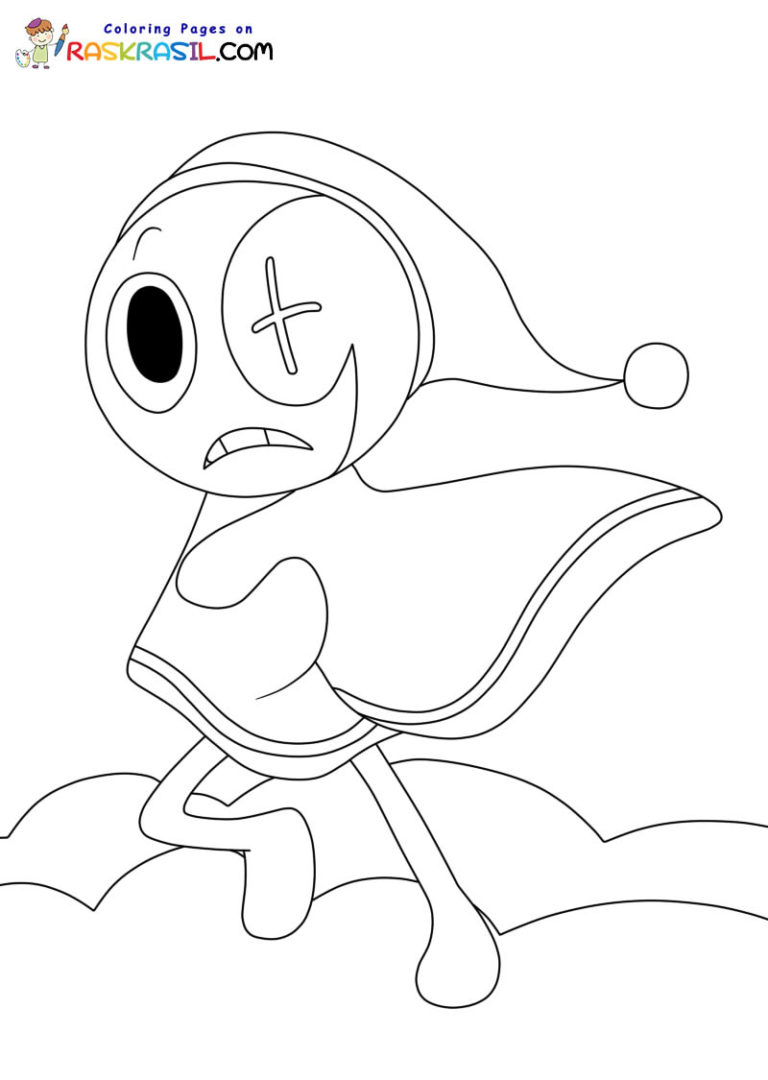 Disegni di Dandy's World da Colorare Disegni di Dandy's World da Colorare