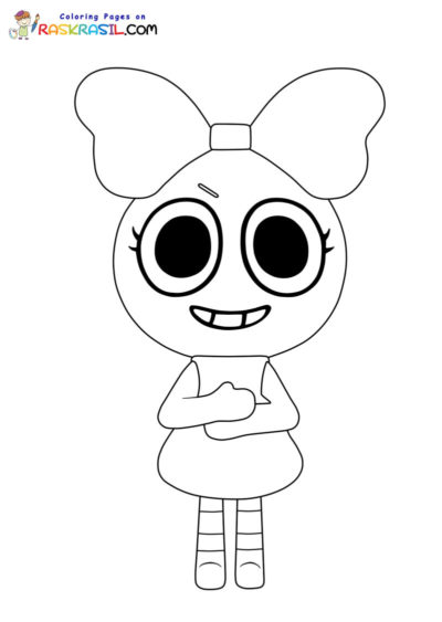 Dandy's World Coloring Pages | Free Printables