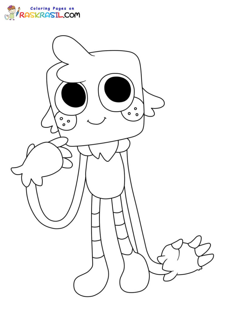 Disegni di Dandy's World da Colorare Disegni di Dandy's World da Colorare