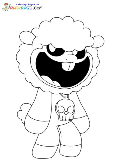 Nightmare Critters Coloring Pages | Free Printables