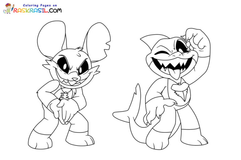 Disegni di Nightmare Critters da Colorare