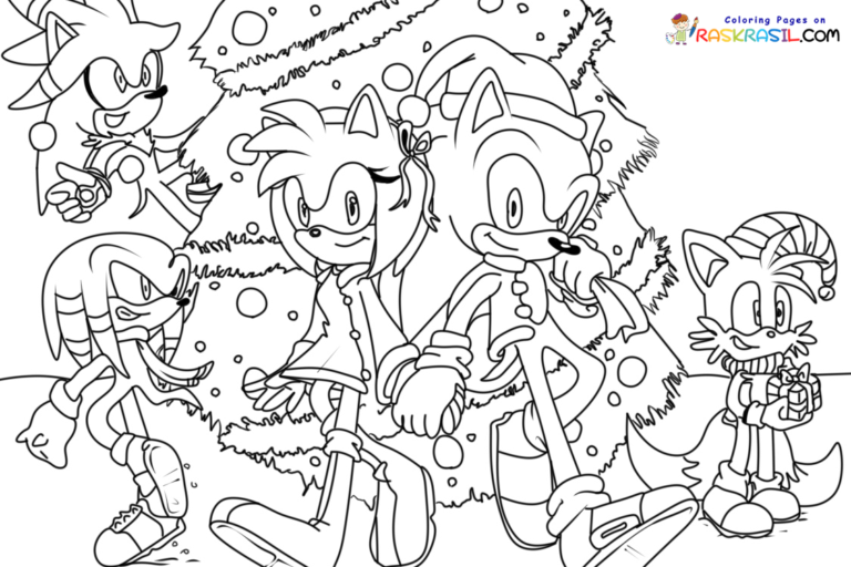Sonic Coloring Pages | Free Printables