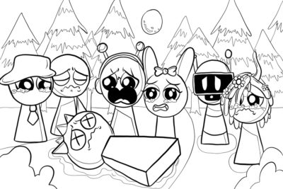 Sprunki Incredibox Coloring Pages | Free Printables
