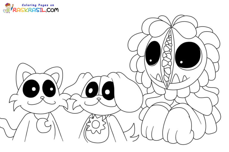 Poppy Playtime 4 Coloring Pages | Free Printables