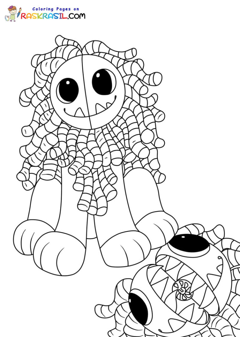 Poppy Playtime 4 Coloring Pages | Free Printables