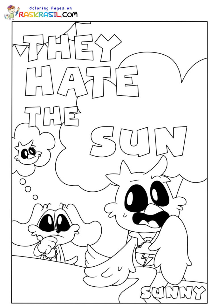 Poppy Playtime 4 Coloring Pages | Free Printables