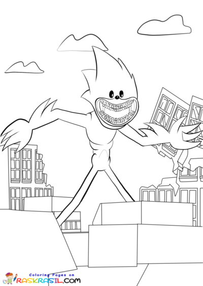 Shin Sonic Coloring Pages | Free Printables