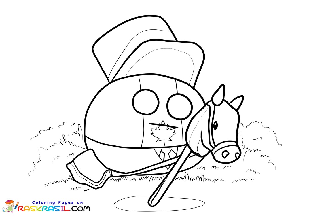 Countryballs Coloring Pages | Free Printables