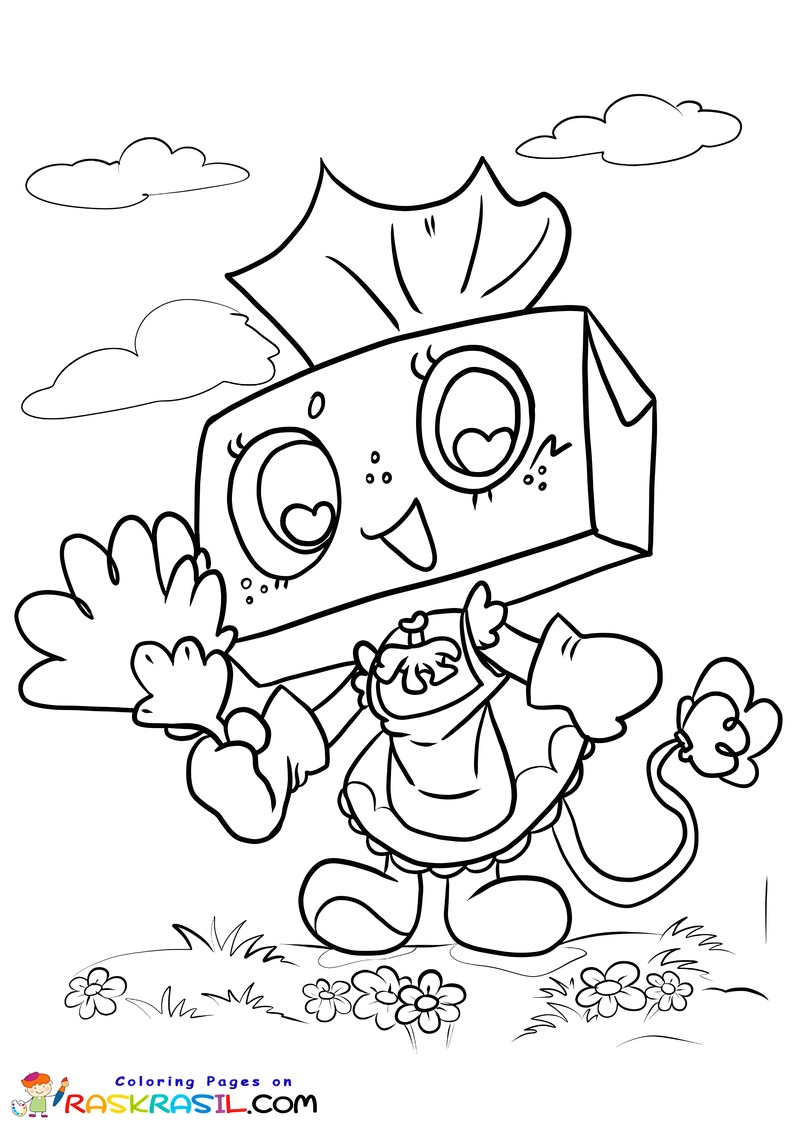 Disegni di Dandy's World da Colorare