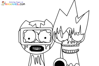 Sprunki Incredibox Coloring Pages | Free Printables