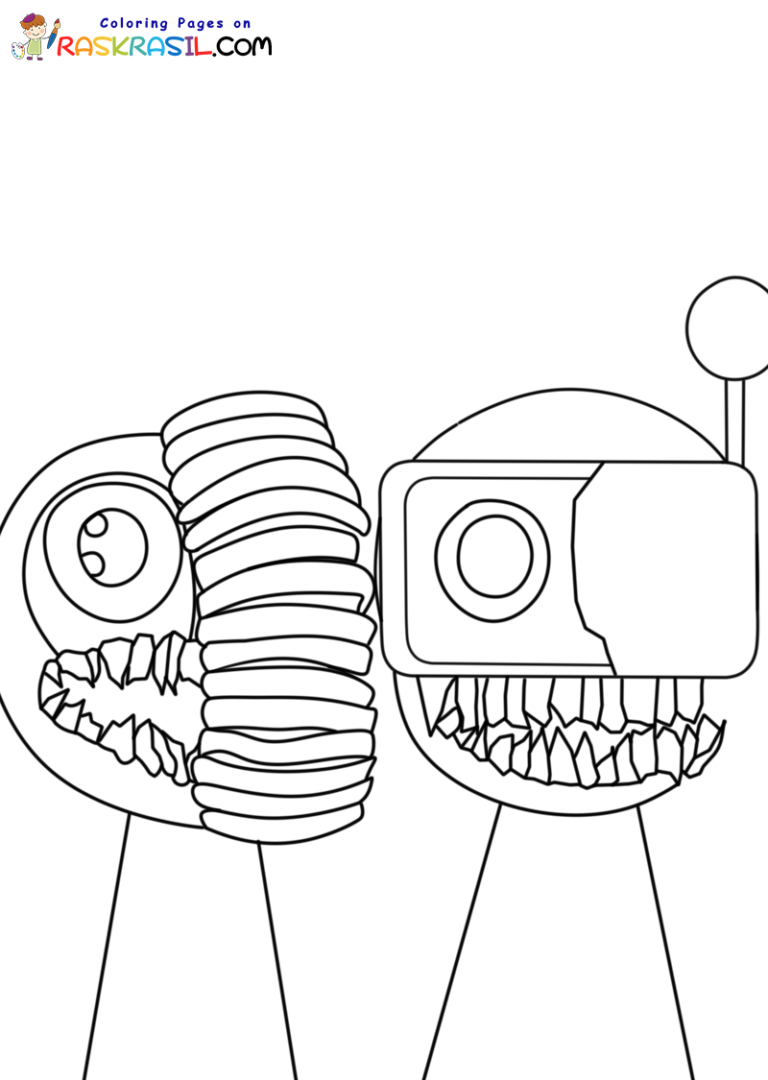 Disegni di Incredibox Sprunki da Colorare