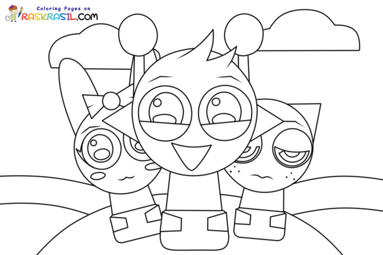 Sprunki Incredibox Coloring Pages | Free Printables