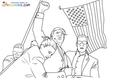 Donald Trump Coloring Pages | Free Printables