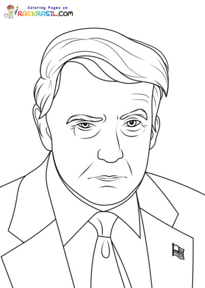 Donald Trump Coloring Pages | Free Printables