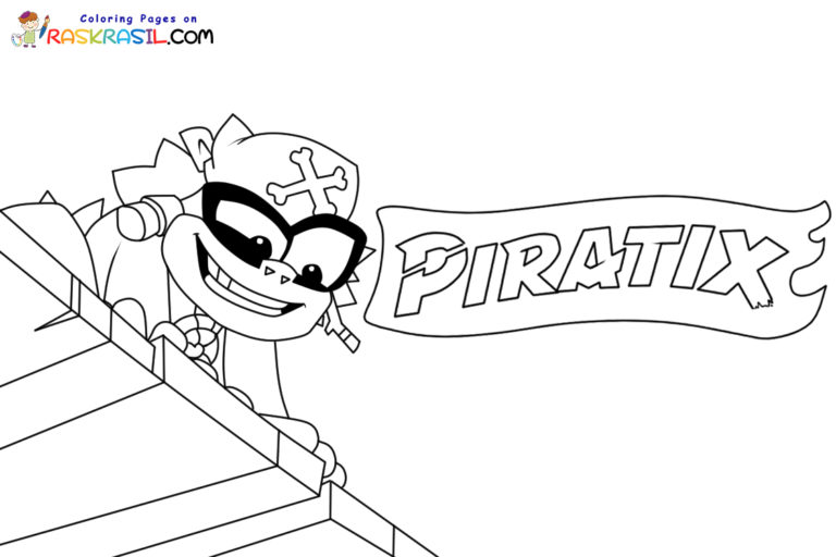 Piratix Coloring Pages | Free Printables
