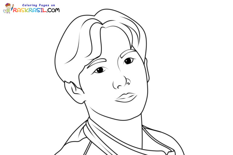 Coloriage Squid Game 2 à imprimer