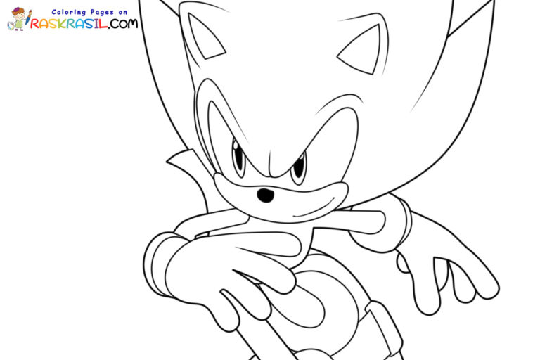 Super Sonic Coloring Pages | Free Printables