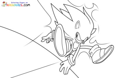 Super Sonic Coloring Pages | Free Printables