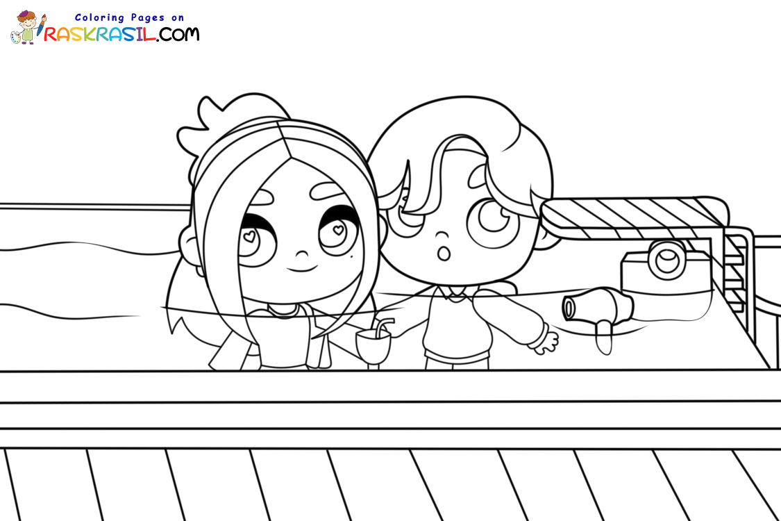 Avatar World Coloring Pages | Free Printables