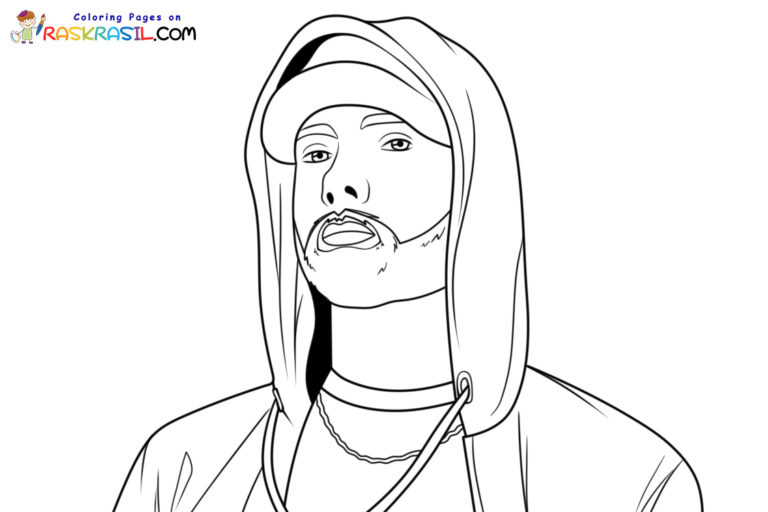 Rapper Coloring Pages | Free Printables