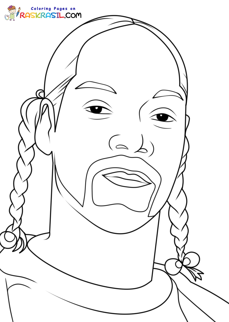 Rapper Coloring Pages | Free Printables