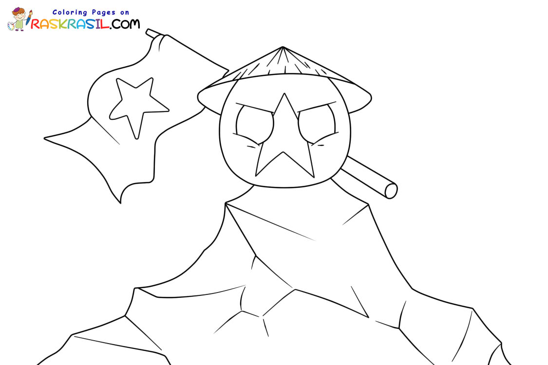 Countryballs Coloring Pages | Free Printables