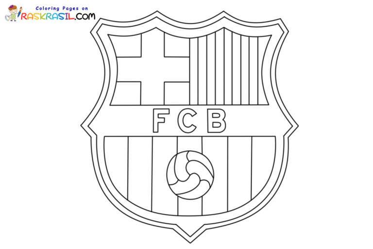 FC Barcelona Coloring Pages | Free Printables