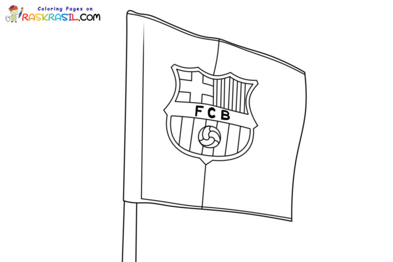 FC Barcelona Coloring Pages | Free Printables