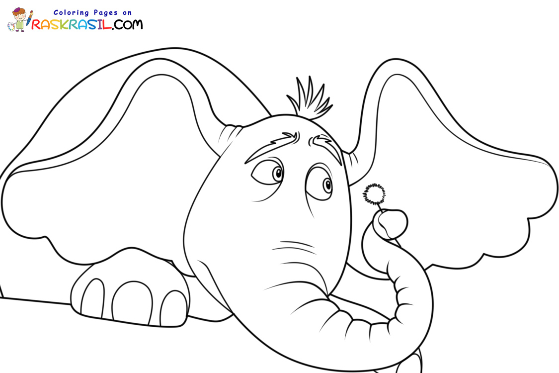 Horton Coloring Pages | Free Printables