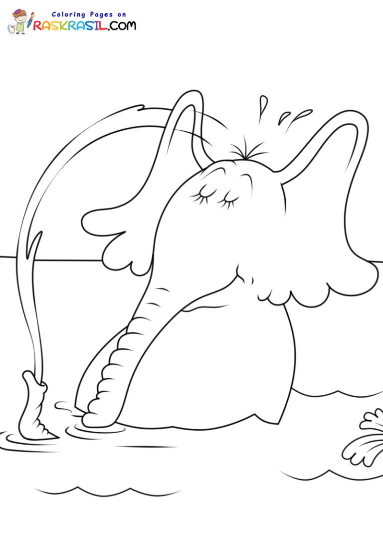 Horton Coloring Pages | Free Printables