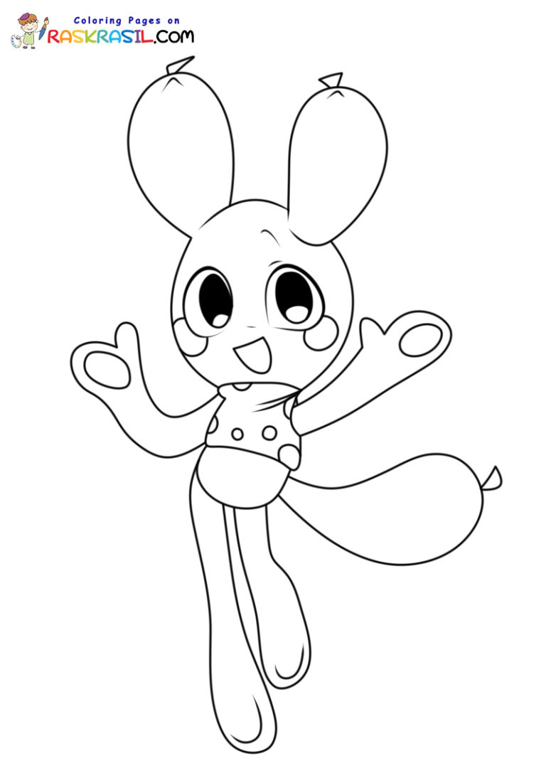 Dandy's World Coloring Pages | Free Printables