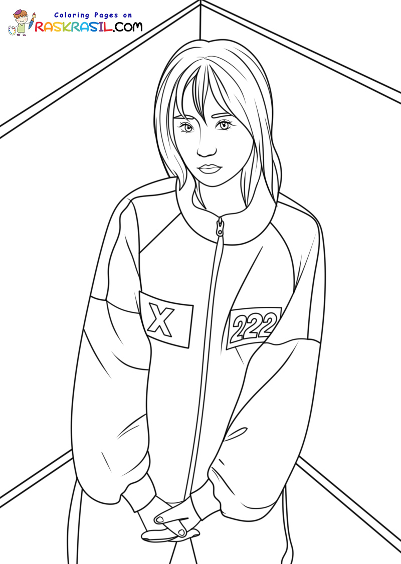 Disegni di Squid Game 2 da Colorare