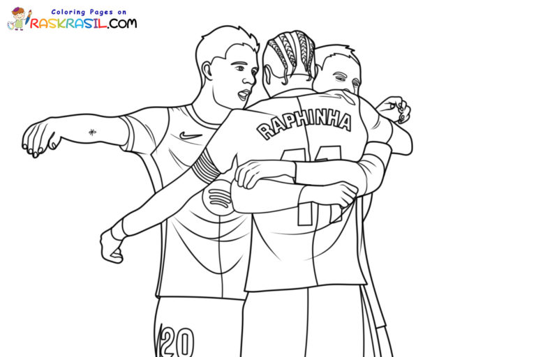 FC Barcelona Coloring Pages | Free Printables