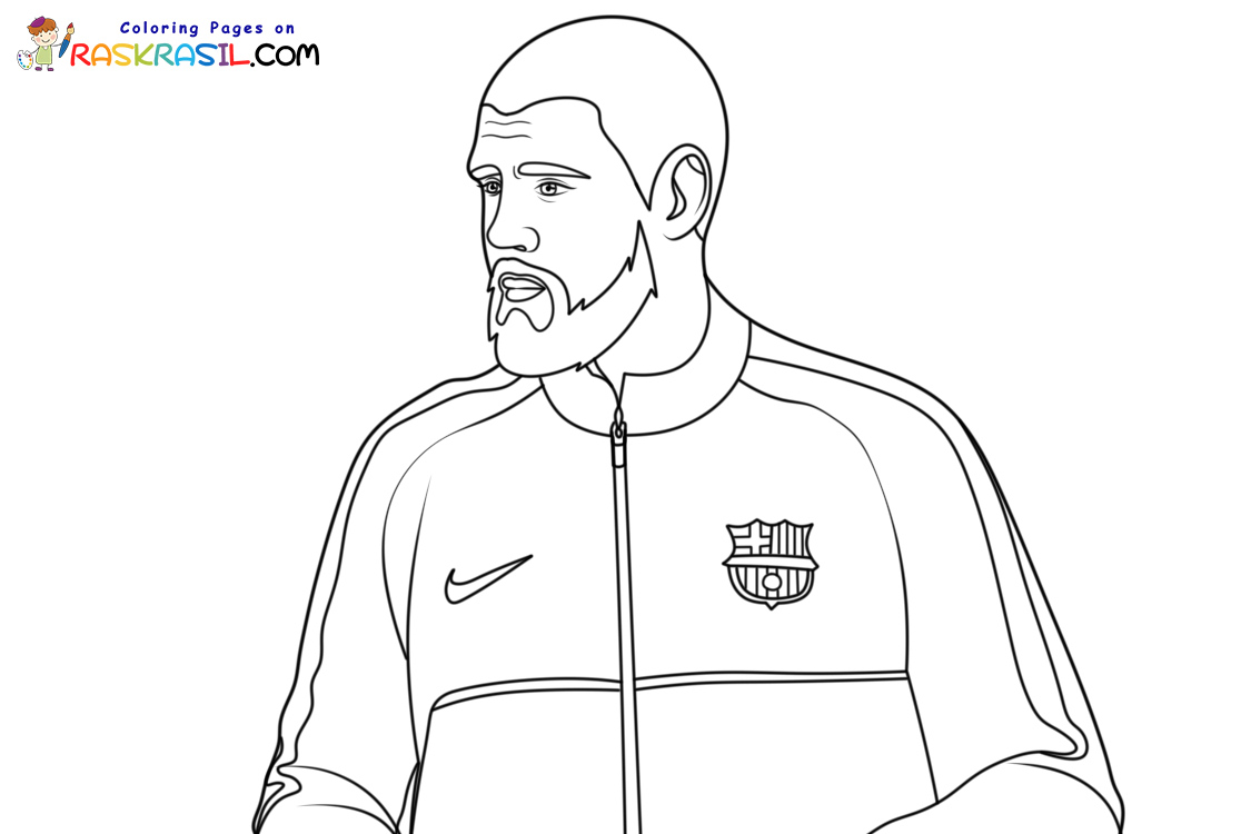 Disegni di FC Barcelona da Colorare