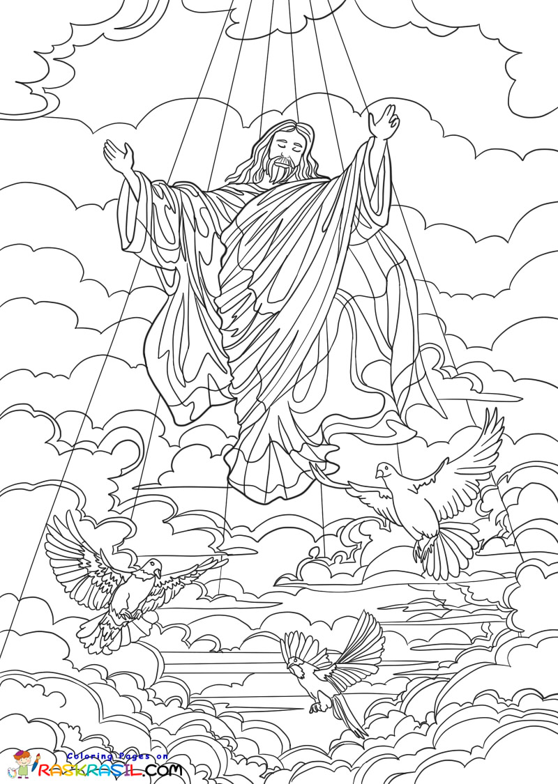 Jesus Coloring Pages | Free Printables