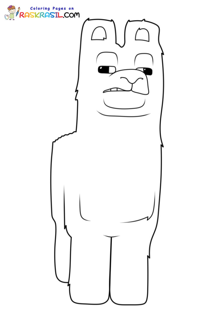 A Minecraft Movie Coloring Pages | Free Printables