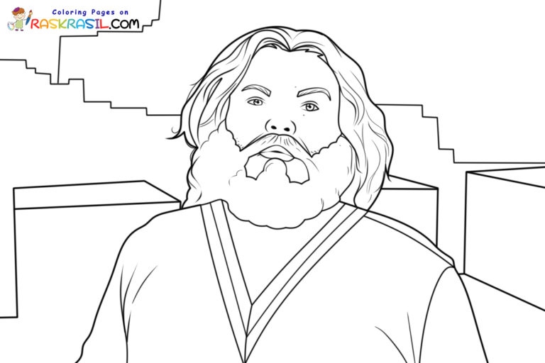 A Minecraft Movie Coloring Pages | Free Printables