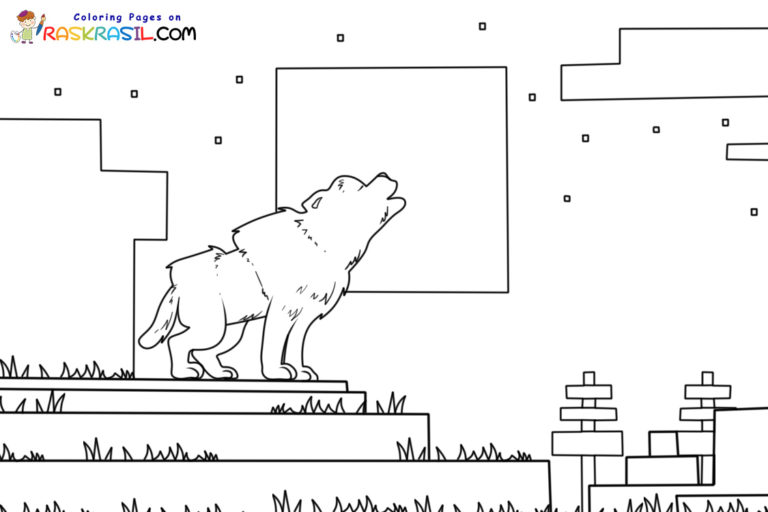A Minecraft Movie Coloring Pages | Free Printables