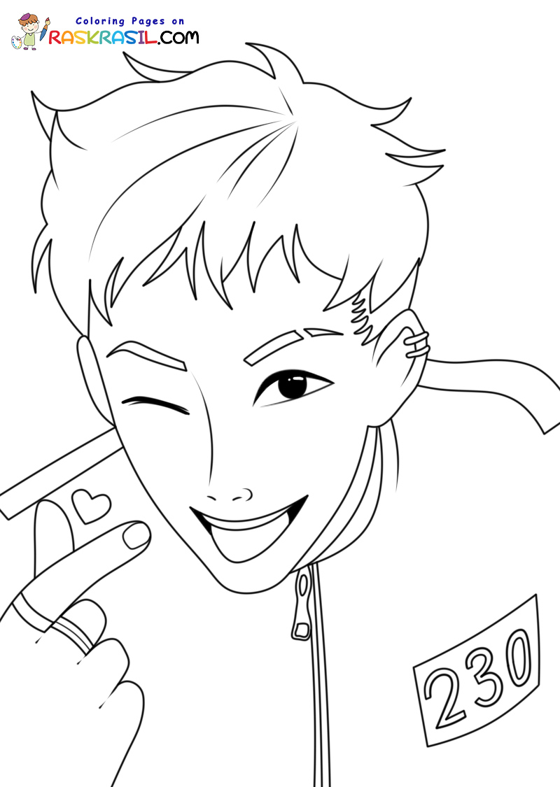 Squid Game 2 Coloring Pages | Free Printables