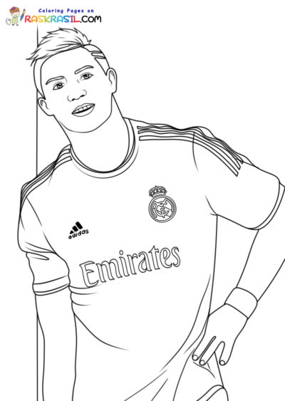 Dibujos de Real Madrid para Colorear