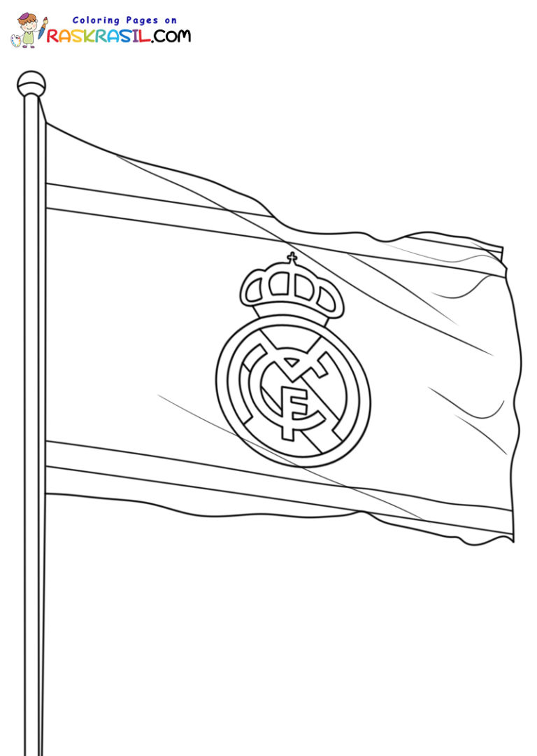 Coloriage Real Madrid à imprimer