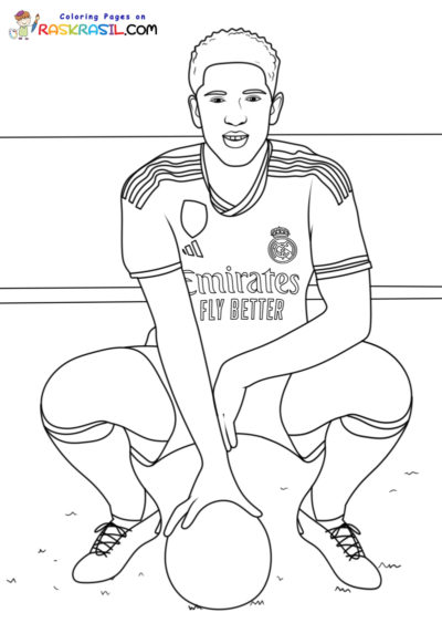 Coloriage Real Madrid à imprimer