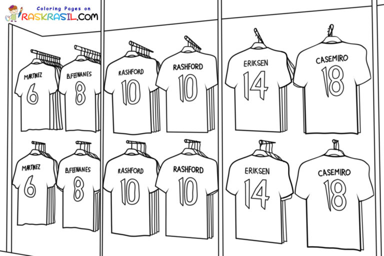 Manchester United Coloring Pages | Free Printables